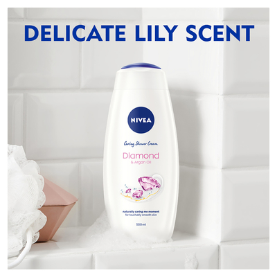 Nivea Diamond & Argan Oil Shower Gel / Body Wash 500ml | Smart Price ...