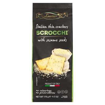 Laurieri Scrocchi Sesame Seeds Crackers 175g | PnP