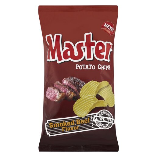 Master Smoked Beef Potato Chips 100g | PnP