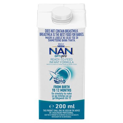 Nestlè Nan Optipro Ready to Feed Formula 200ml | PnP