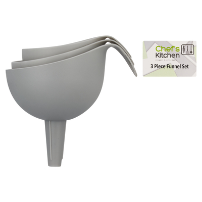 Chef's Kitchen Funnel Set 3 Piece | PnP