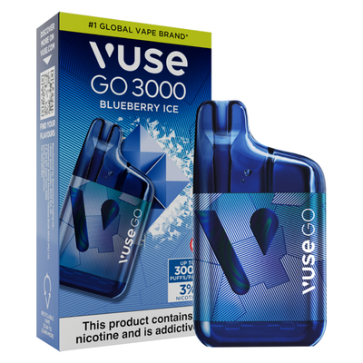Vuse Go 5000 3% Blue Raspberry Disposable Vape | PnP
