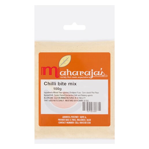 Maharaja's Spices Chilli Bite Mix 100g | PnP