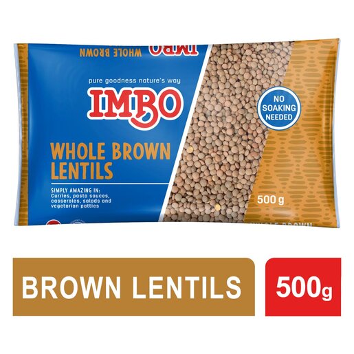 Imbo Brown Lentils 500g | PnP