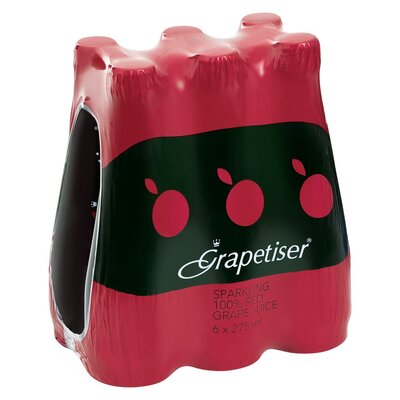 Grapetiser Sparkling Drink Red 275ml x 6 | PnP