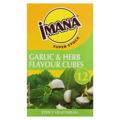 Imana Stock Cube Garlic & Herb 12ea | PnP