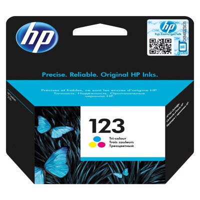 HP 123 Black Ink Cartridge | PnP