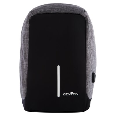 Kenton Black & Grey Anti Theft Laptop Bag | PnP