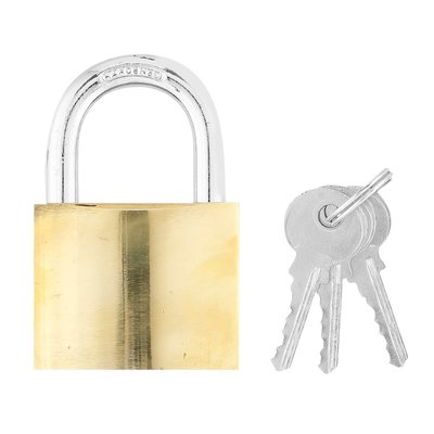 PnP Padlock Brass 50mm | PnP