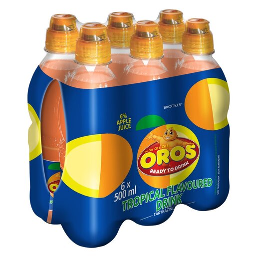 Oros Ready To Drink Tropical Juice 6 x 500ml | PnP