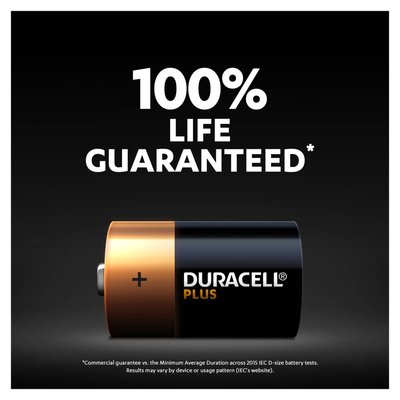 Duracell Plus D Batteries 2 Pack | Smart Price Specials | PnP Home