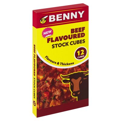 Benny Stock Cubes Beef Flavour 12 Pack x 6912 | PnP