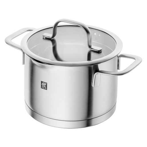 Zwilling Trueflow 16cm / 2L Stainless Steel Stock Pot With Glass Lid | PnP