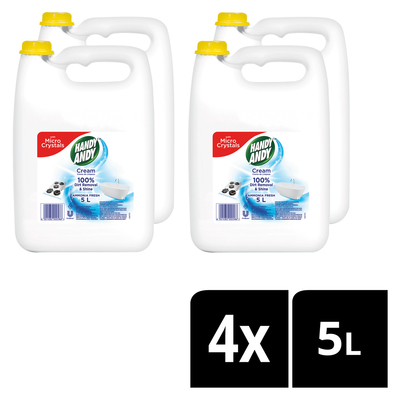 Handy Andy Ammonia Multipurpose Cleaning Cream 5l x 4 | Smart Price ...