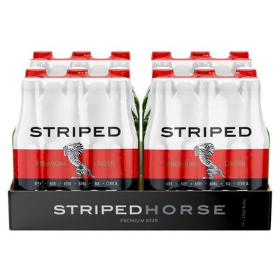 Striped Horse Lager NRB 24 x 330ml | Smart Price Specials | PnP Home