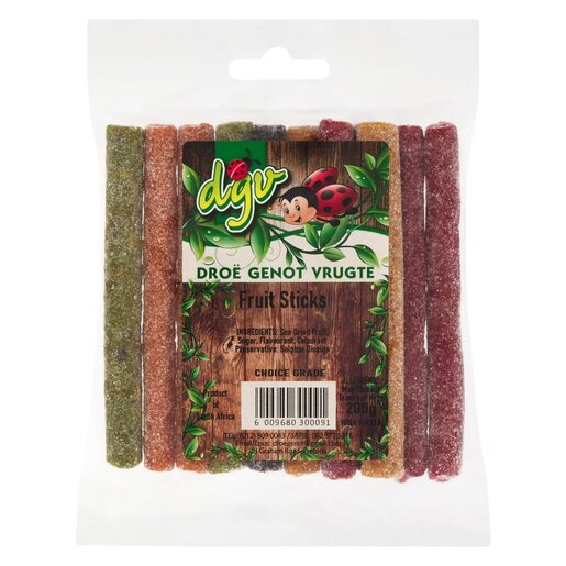 Droegenot Fruit Sticks 200g | PnP