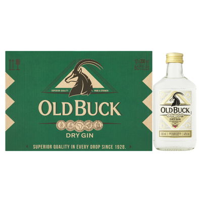 Old Buck Gin 200ml x 12 | PnP