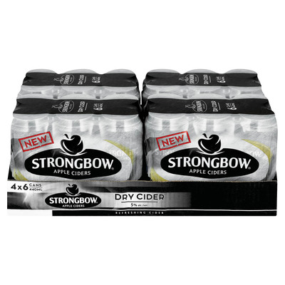 Strongbow Dry Can 24 x 440ml | PnP