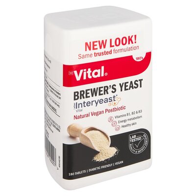 Vital Brewers Yeast Tablets 180s | PnP