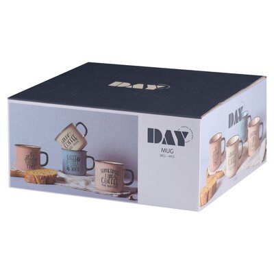 DAY Assorted Mugs With Text 280ml 4 Pack | Smart Price Specials | PnP Home