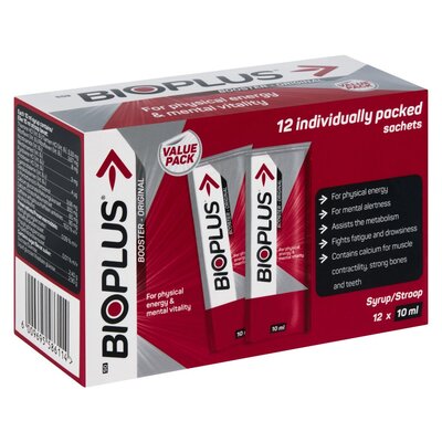 Bioplus Energy Tonic Booster 10ml 12 Pack | PnP