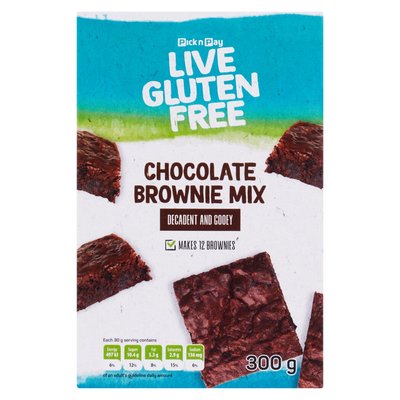 PnP Live Well Gluten Free Chocolate Brownie Mix 300g | PnP