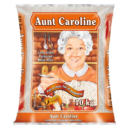Aunt Caroline American Parboiled Rice 10kg | PnP
