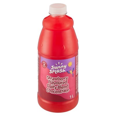 Sunny Splash Strawberry Flavoured Dairy Blend Concentrate 1L | PnP