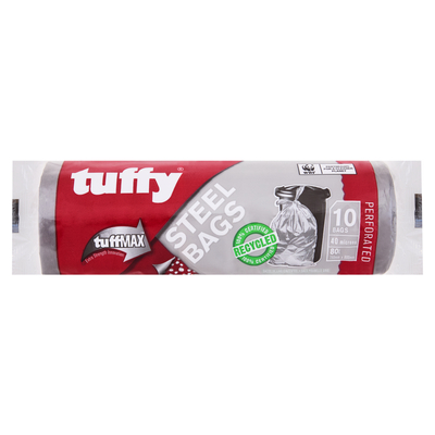 Glad Black Refuse Bags 750mm x 950mm 20 Pack | PnP