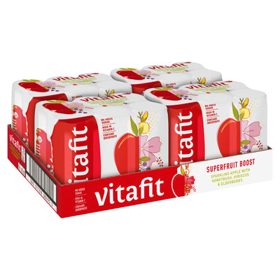 VitaFit Aday Sparkling Apple Drink Can 24 x 300ml | PnP