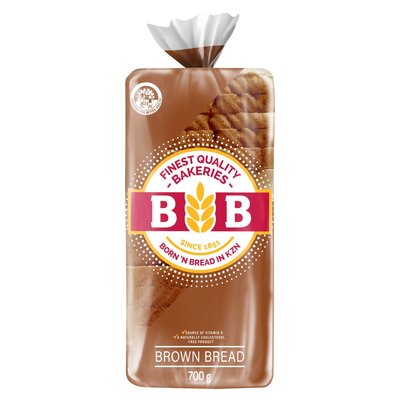 BB Sliced Brown Bread 700g | PnP