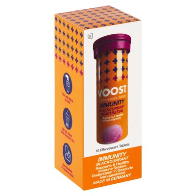Voost Immunity Blackcurrant Fizzy 10 Effervescent Tablets | PnP