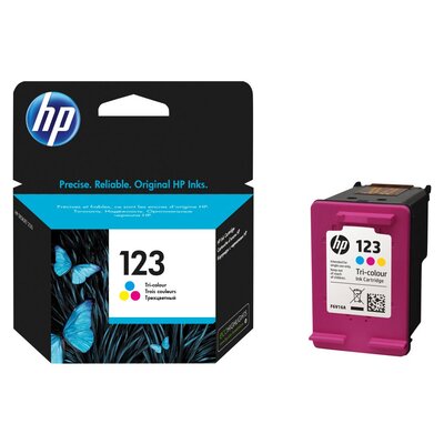 HP 123 Black Ink Cartridge | PnP