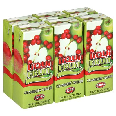Liqui-Fruit Juice Cranberry Cooler 250ml x 6 | PnP
