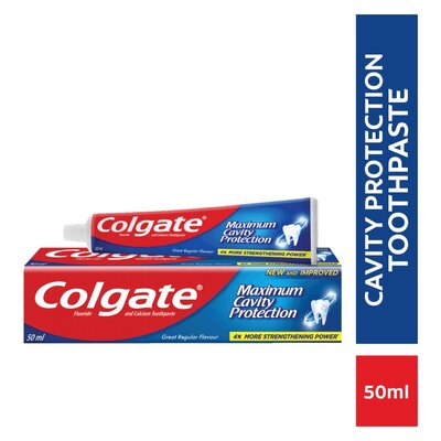 Colgate Maximum Cavity Protection Regular Toothpaste 50ml | Smart Price ...