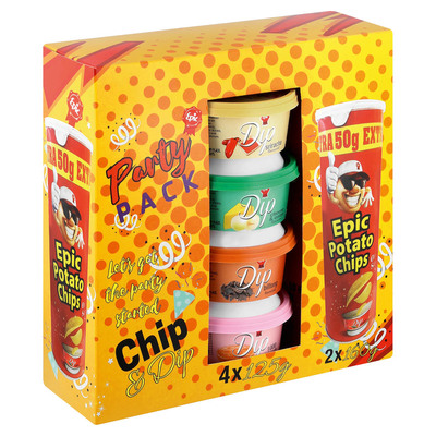 EPIC CHIP&DIP PARTY PACK 820GR | PnP