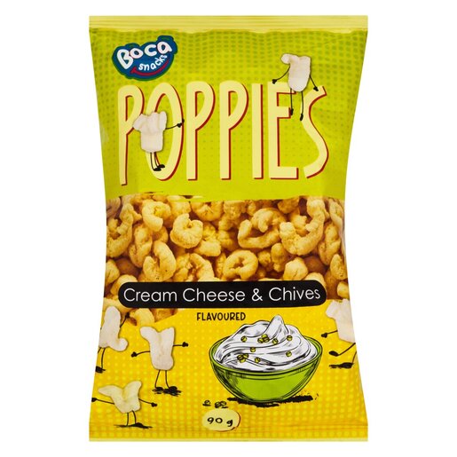 Boca Poppies Cream Cheese & Chives Flavour 90g | PnP