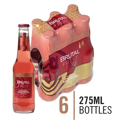 Brutal Fruit Strawberry Rouge 6 x 275ml | Smart Price Specials | PnP Home