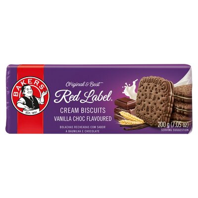 Bakers Red Label Vanilla Cream Biscuits 200g | Smart Price Specials ...