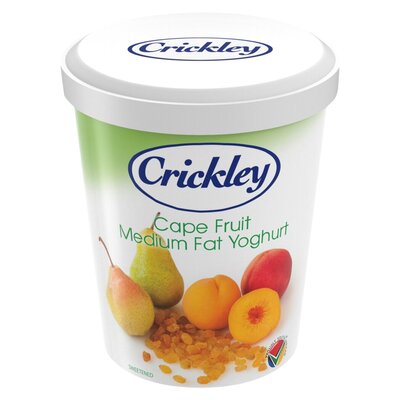 Crickley Medium Fat Cape Fruit Flavoured Yoghurt 500ml | PnP