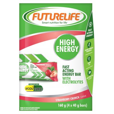 Futurelife High Energy Bar Strawberry 4 x 40g | PnP