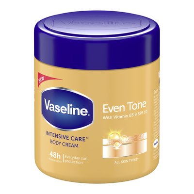 Vaseline Intensive Care Even Tone Moisturizing Body Cream for All Skin ...