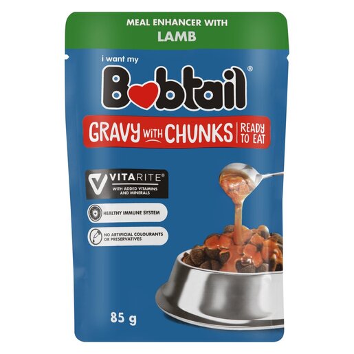 Bobtail Lamb Chunks in Gravy Dog Food 85g | PnP