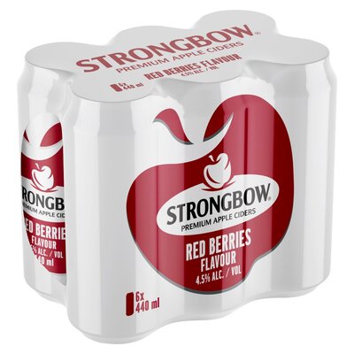 Strongbow Red Berries Cans 6 x 440ml | PnP