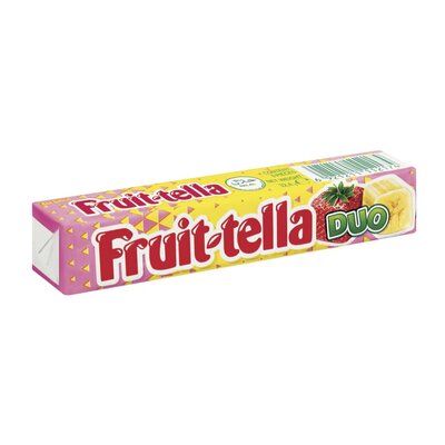 Fruit-Tella Duo Strawberry & Banana Sweets 38g 9 Pieces | PnP