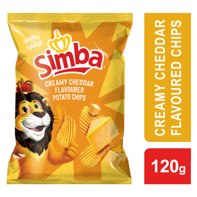 Simba Potato Chips Creamy Cheddar 120g | PnP