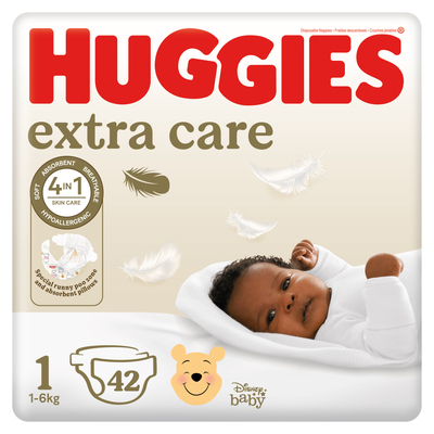 Huggies Gold Size 1 Value Pack, 76 Nappies | PnP