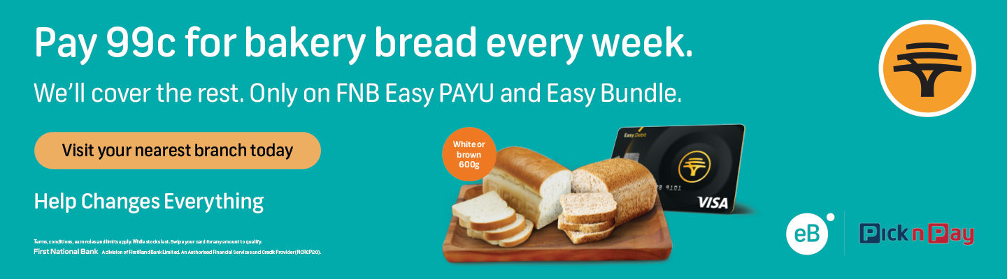 99c Bread | Services | FNB Easy Debit Card | PnP