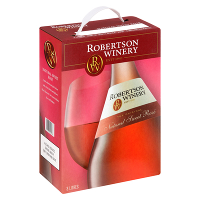 Robertson Natural Sweet Rose Wine 3L | PnP