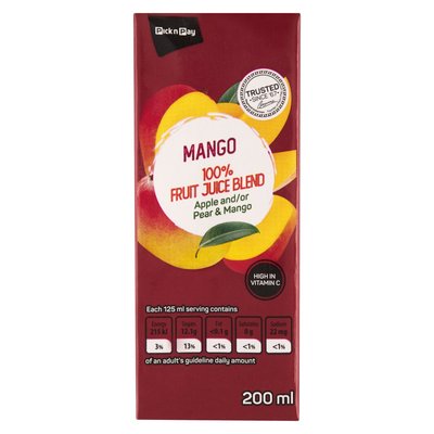 PnP Long Life Mango Juice 200ml x 504 | PnP